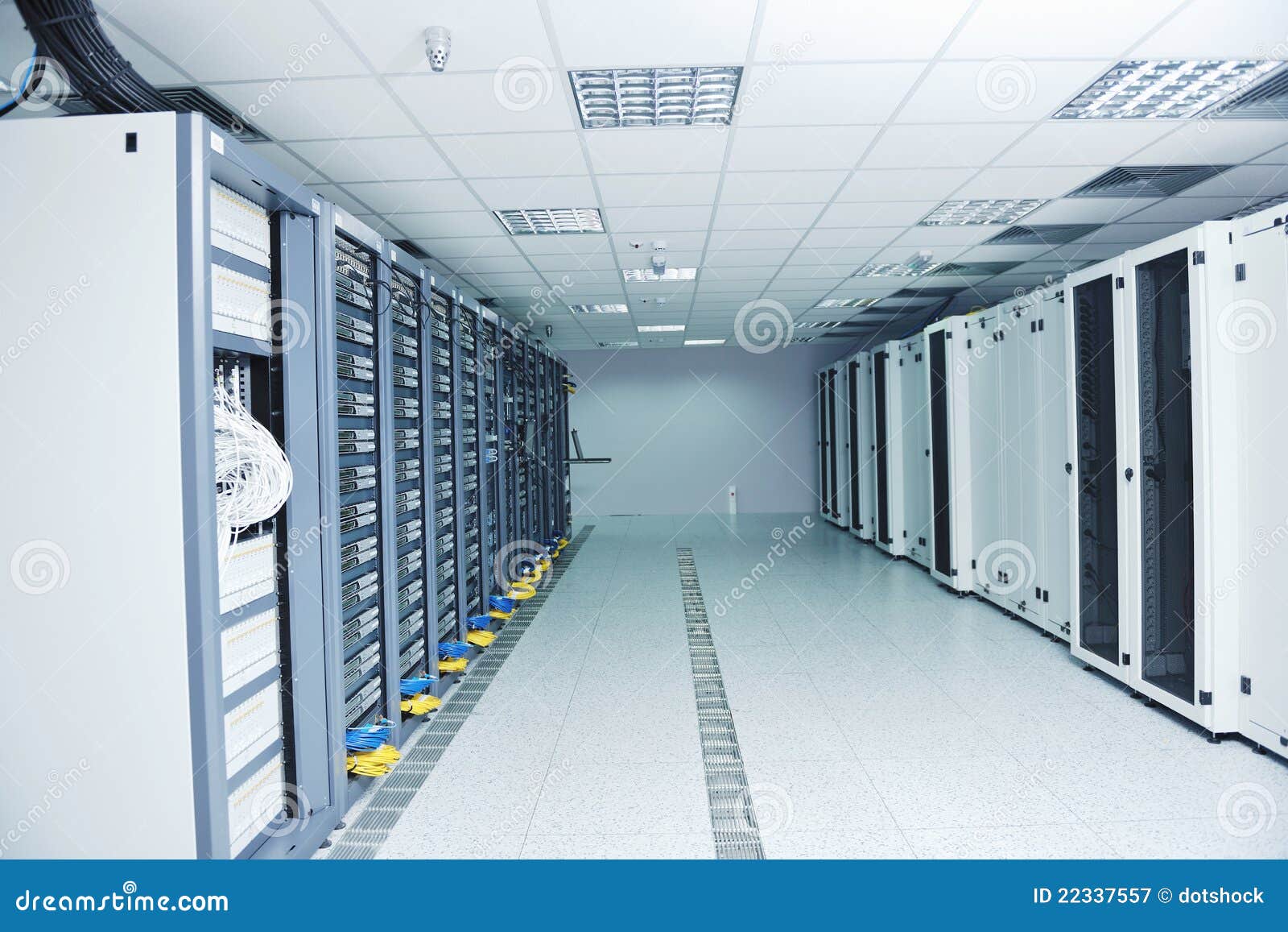 Network server room stock image. Image of communication - 22337557