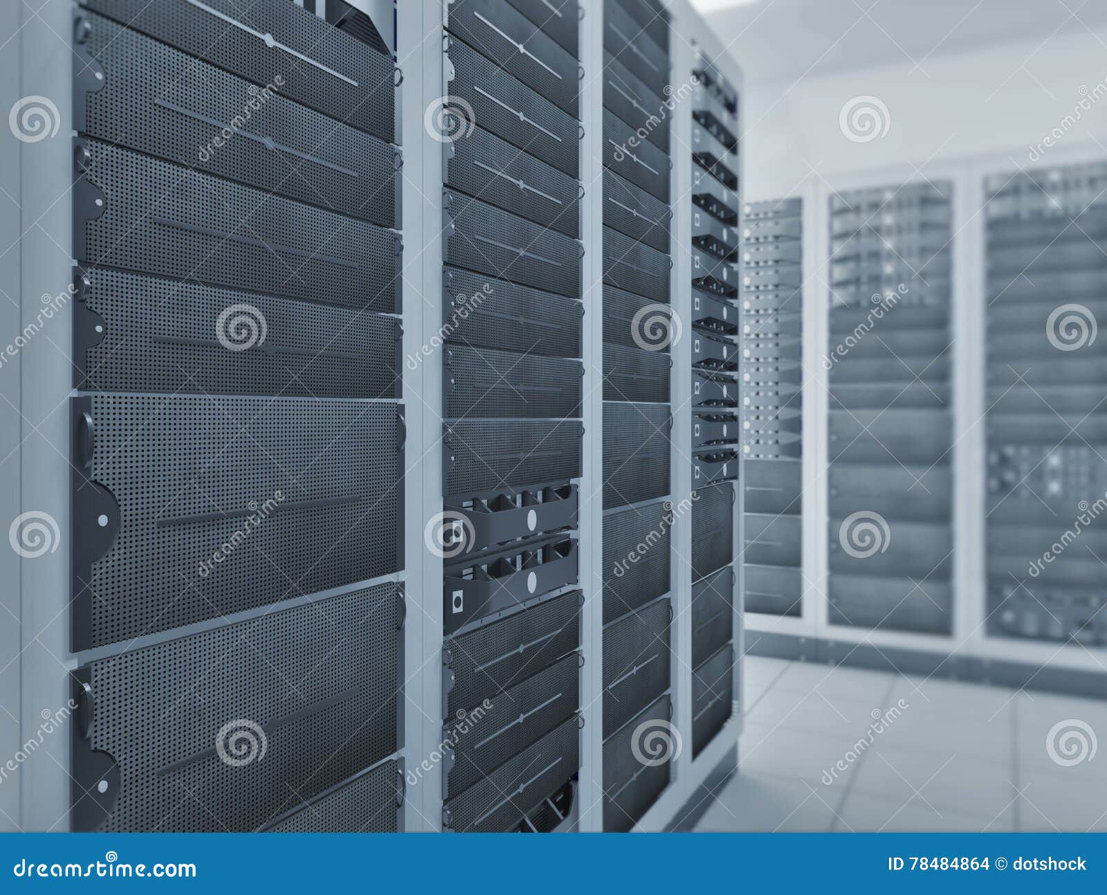Network server room stock photo. Image of computing, cluster - 78484864