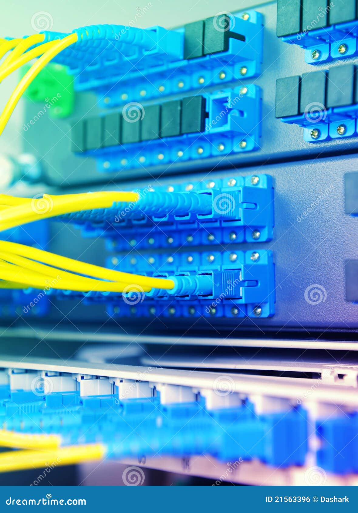 Network Server Room Routers Stock Photo - Image of hardware, equipment ...