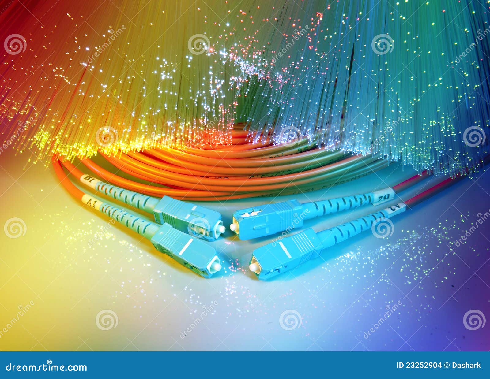 Network Server Room Routers Stock Photo - Image of ethernet, fiber ...