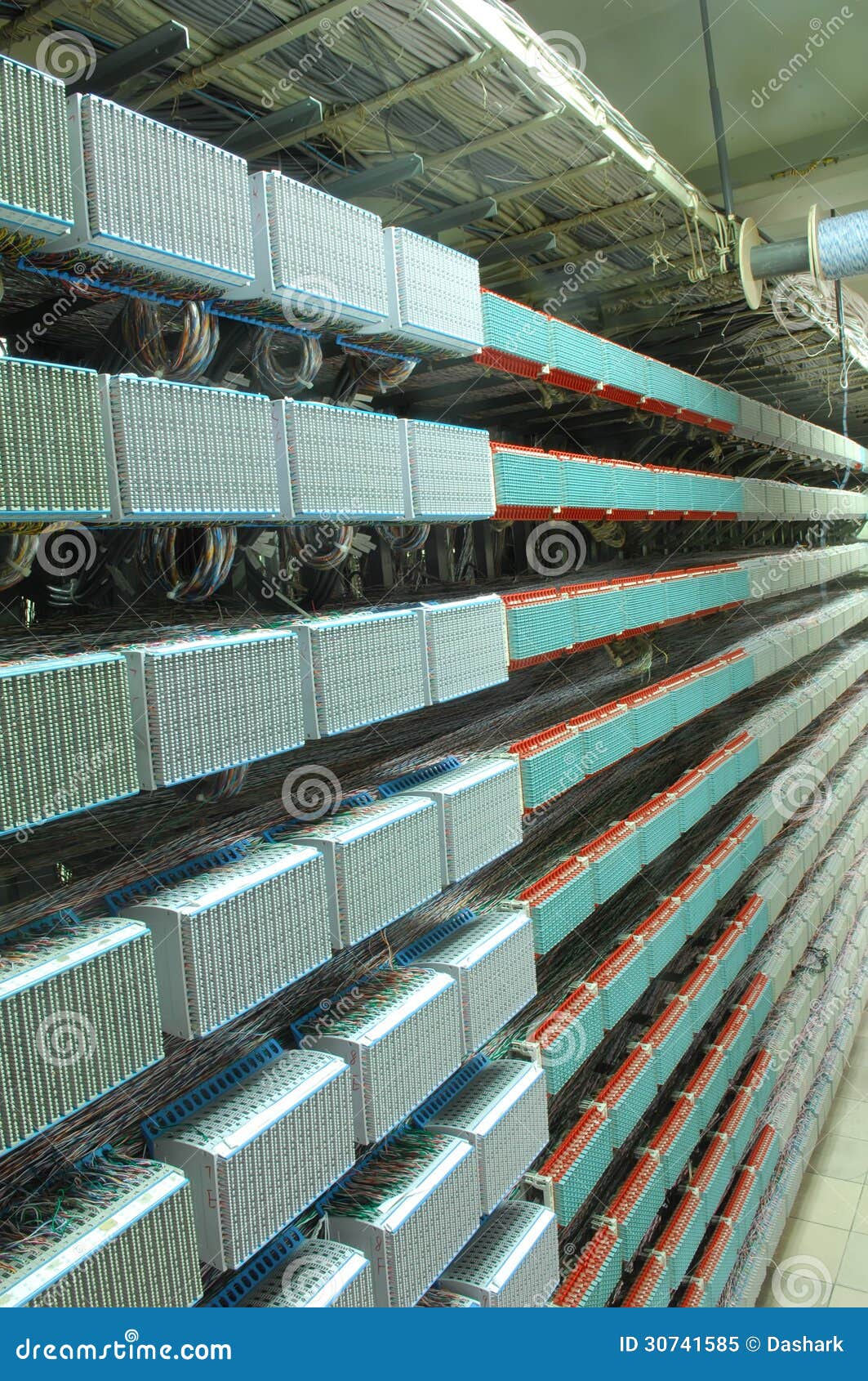 Network server room stock image. Image of industry, receiver - 30741585