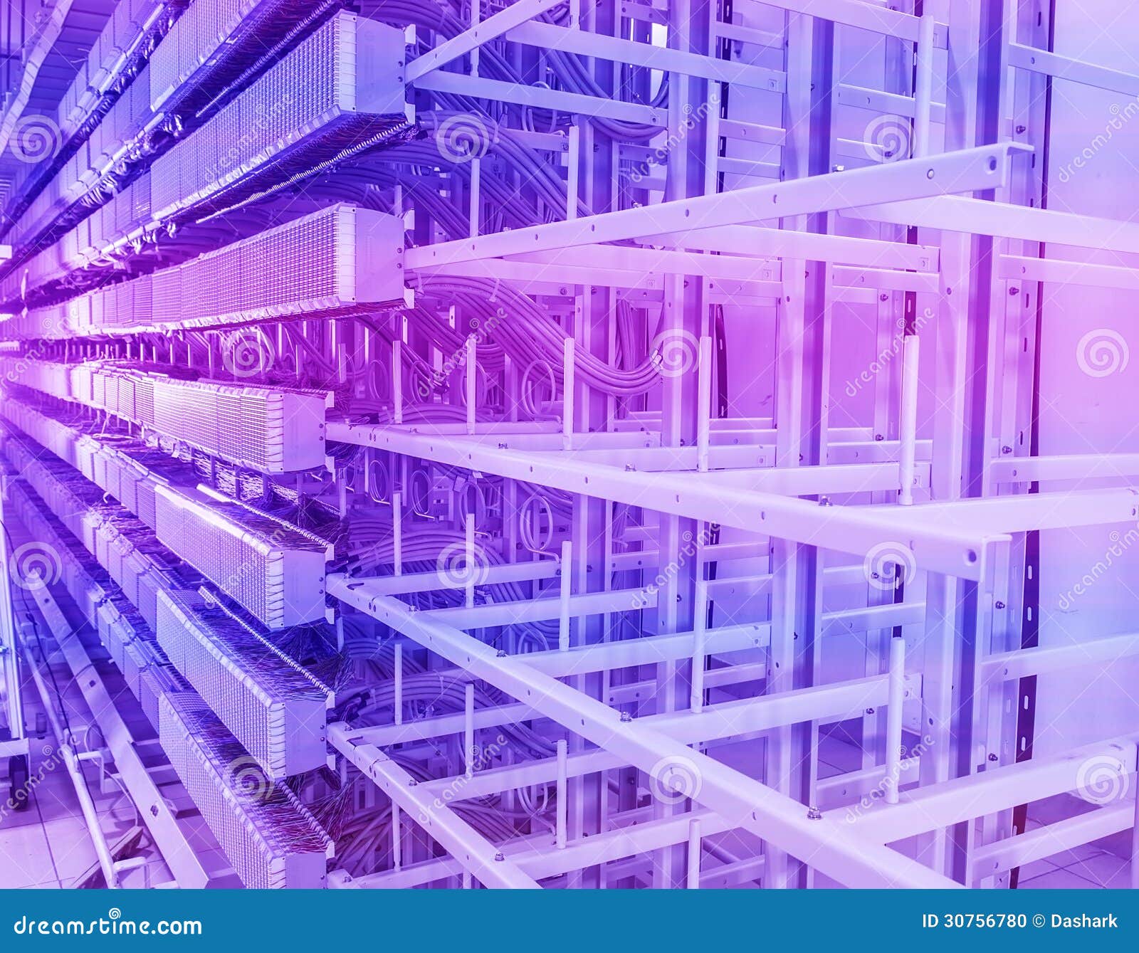 Network server room stock photo. Image of room, global - 30756780