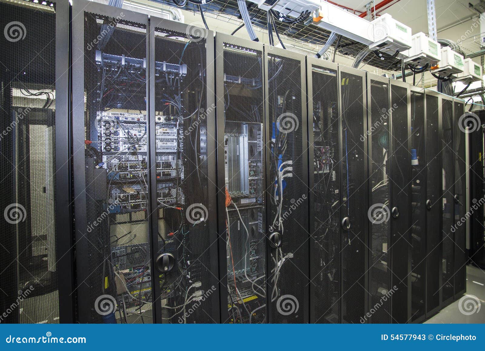 Network server room editorial stock photo. Image of domain - 54577943