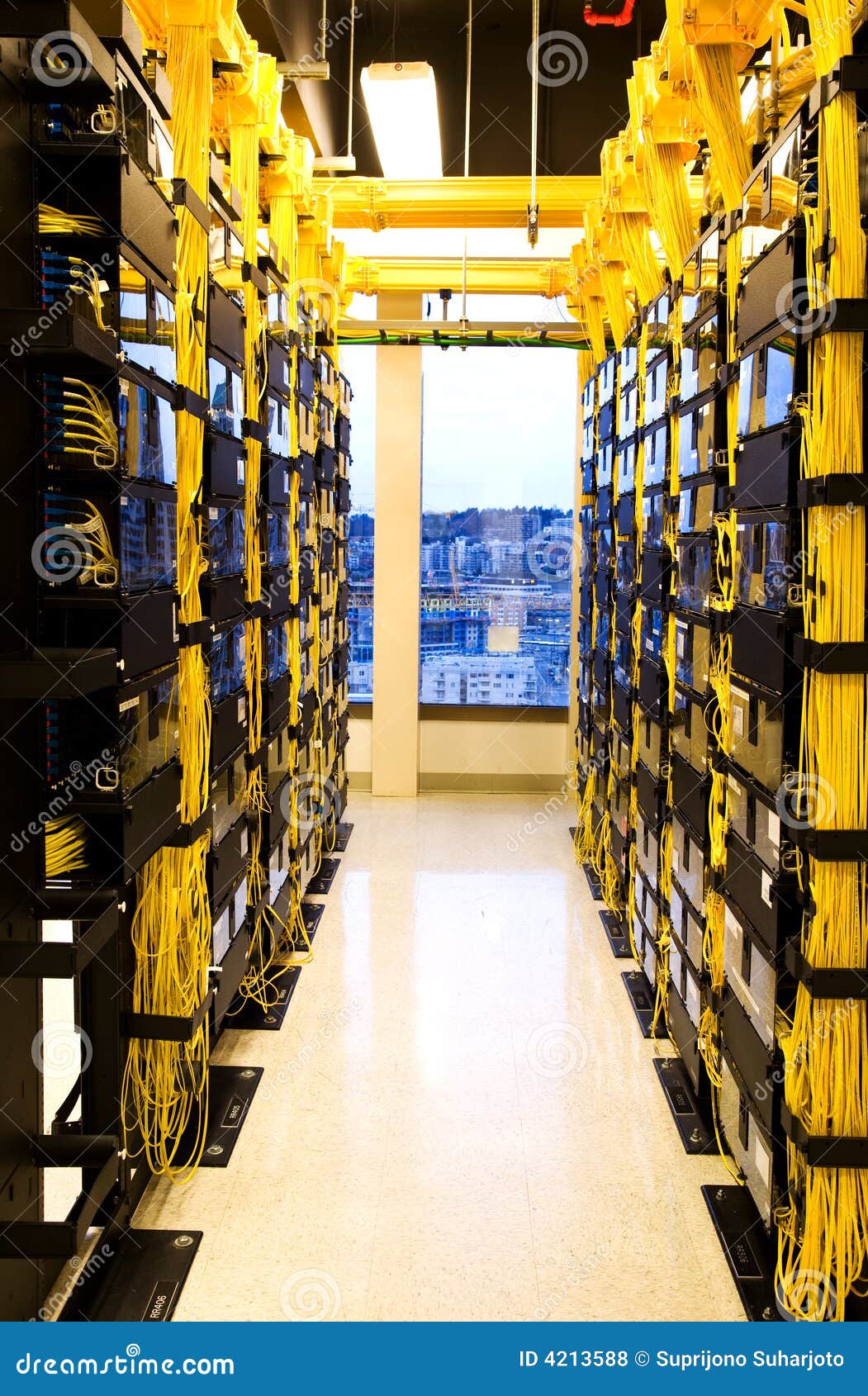 Network servers stock photo. Image of datacenter, broadband - 4213588