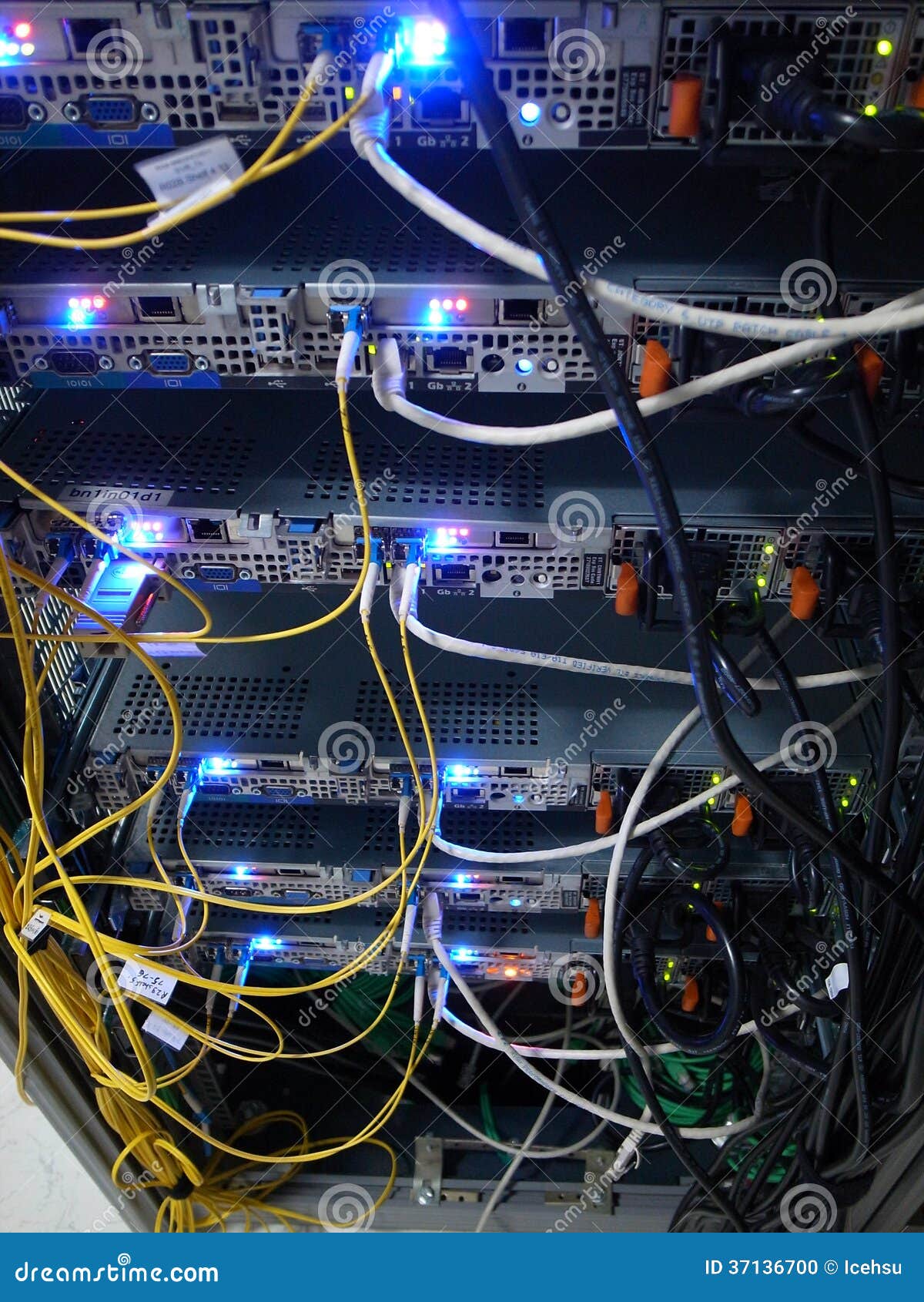 Network Servers stock photo. Image of network, data, drive - 37136700