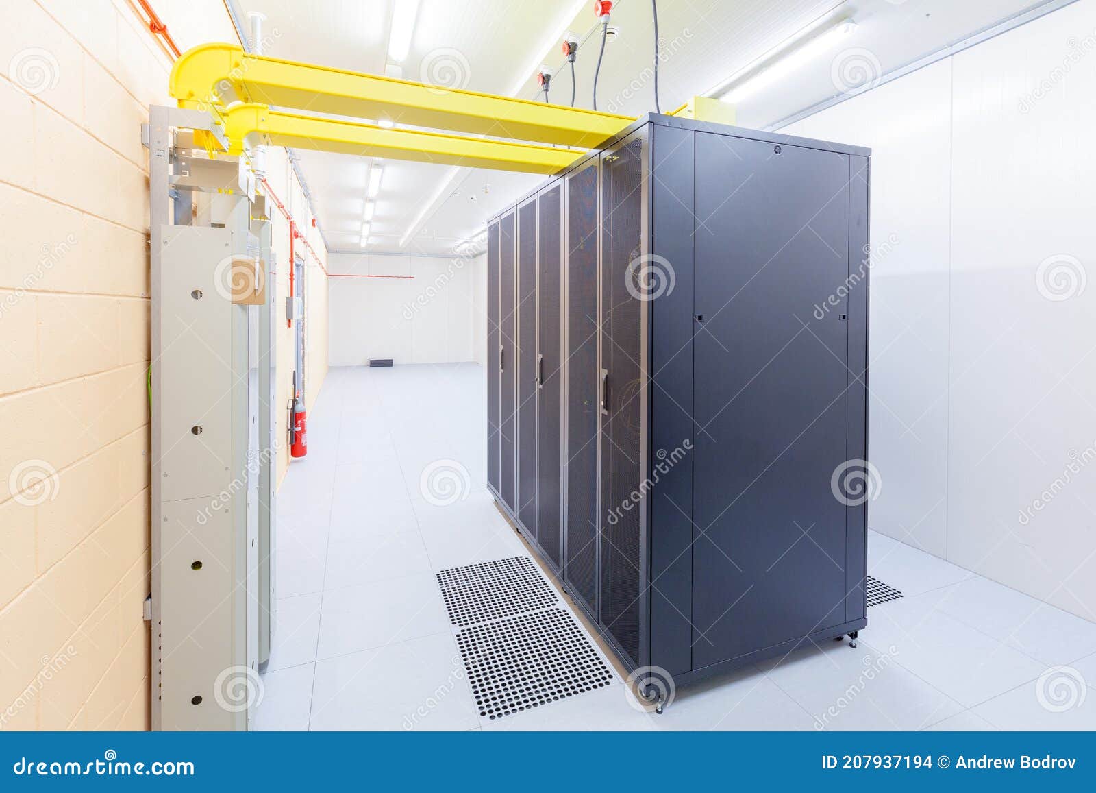 Network Servers in a Data Center. Tier III Carrier Neutral Data Center ...