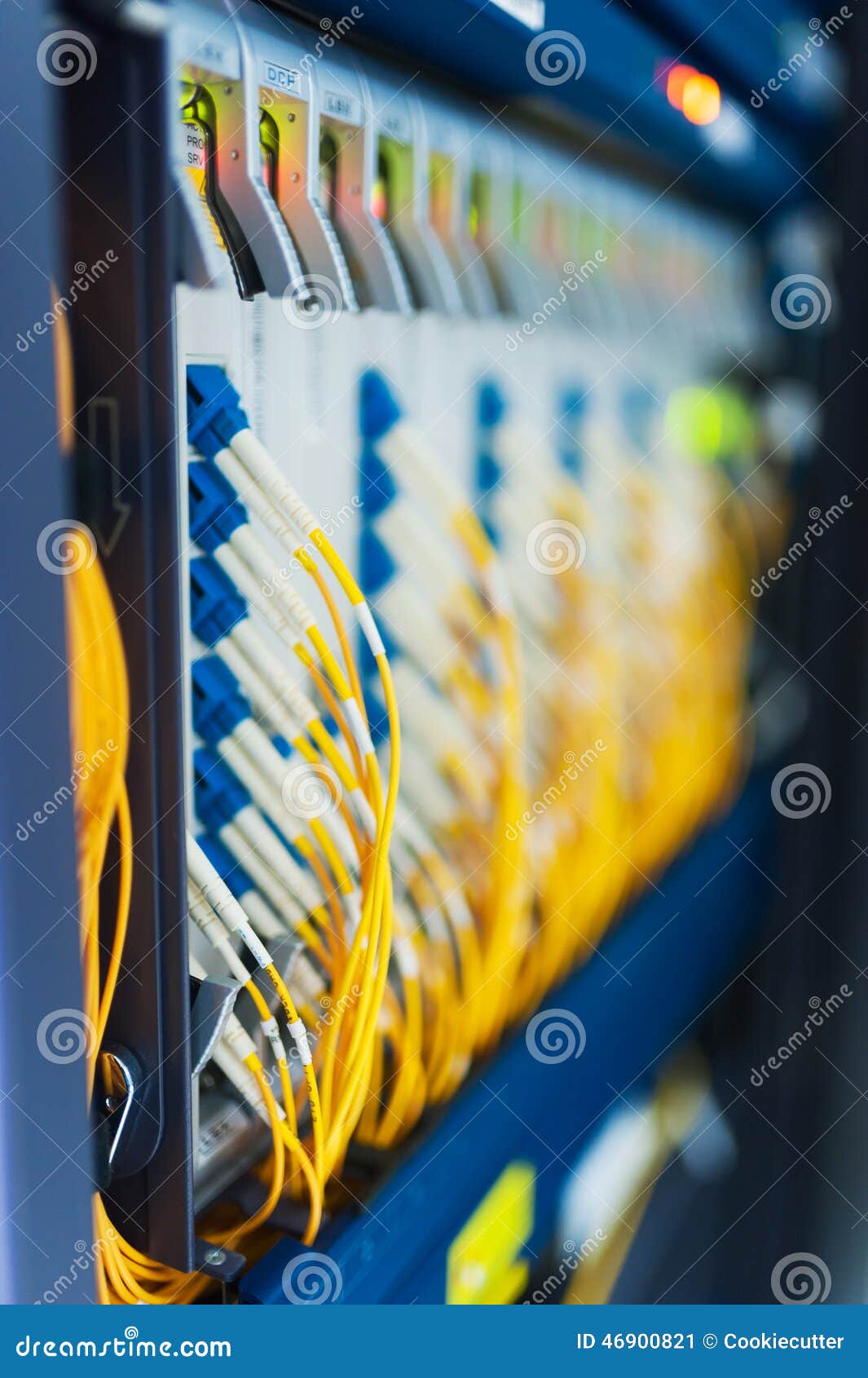 Network servers stock image. Image of computing, farm - 46900821