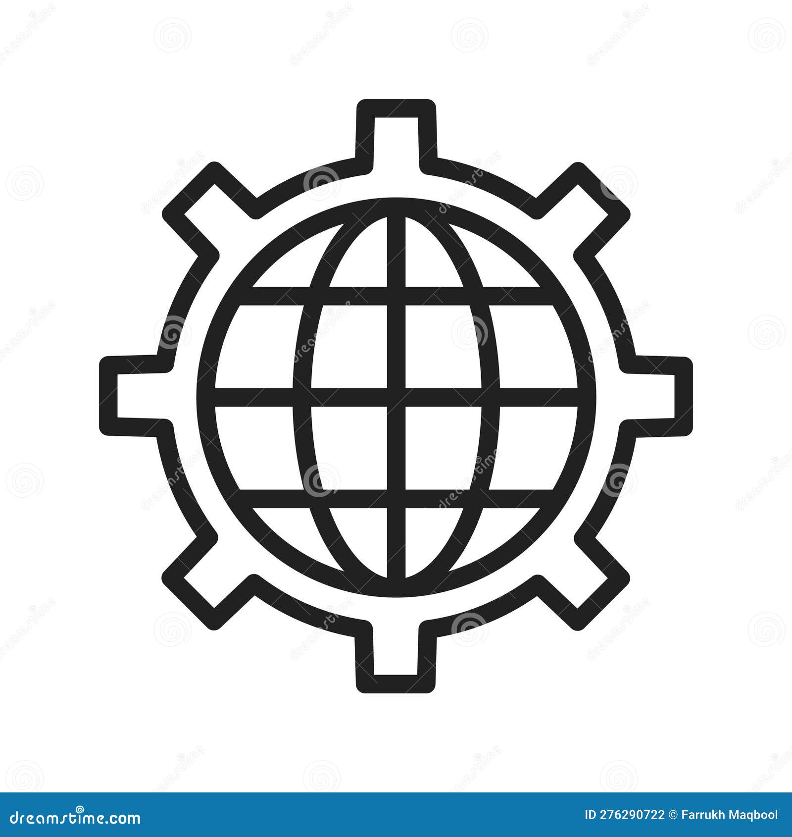 Network Settings Icon Vector Image. Suitable for Mobile Apps, Web Apps ...