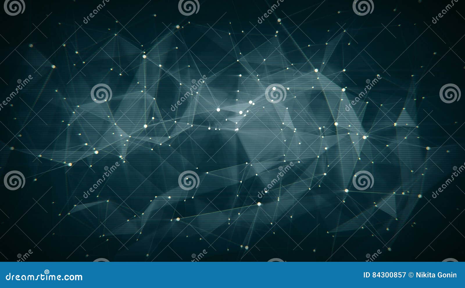 Network Shape Abstract Illustration Stock Illustration - Illustration ...