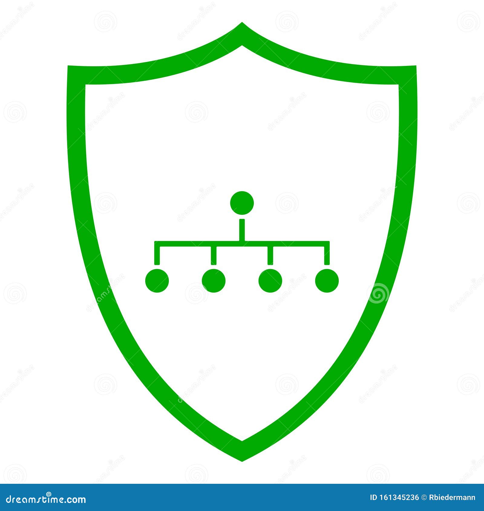 Network and shield stock vector. Illustration of safe - 161345236