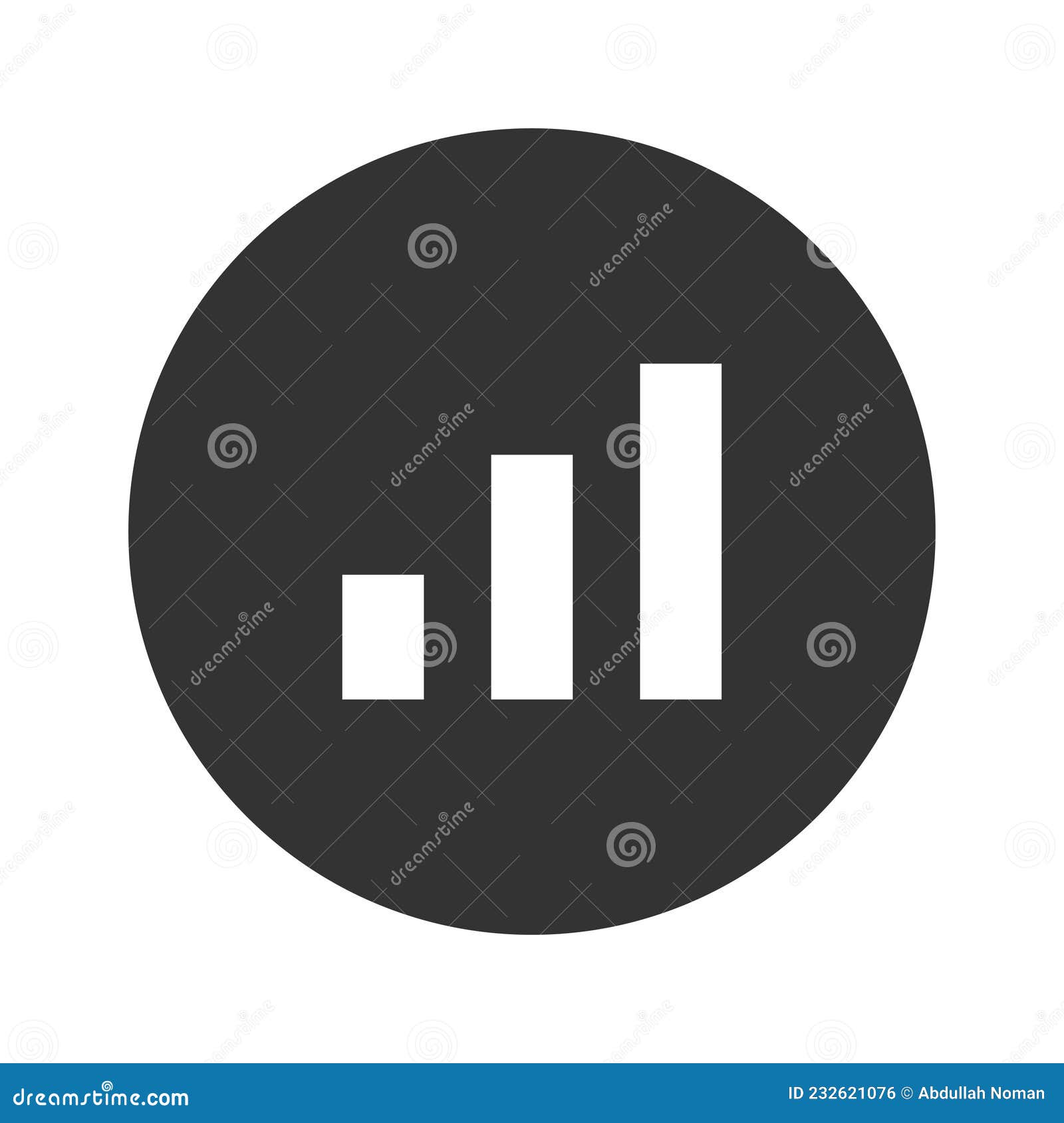 Network Signal Bar Icon Design Stock Vector - Illustration of network ...