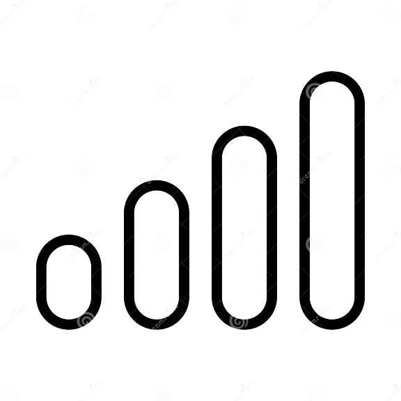 Network Signal icon stock vector. Illustration of signal - 292433483