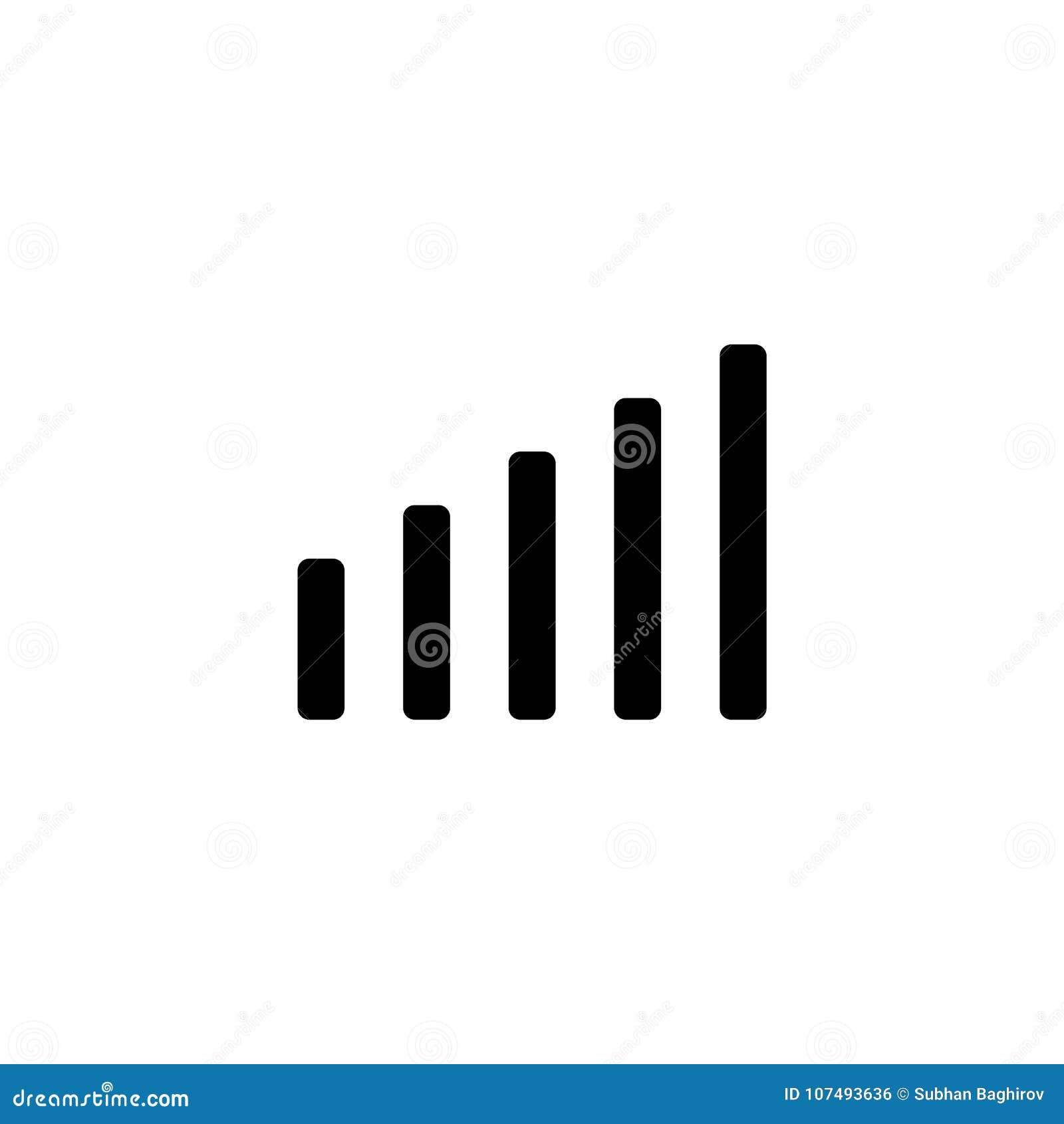 Bars Signal Icon Design Stock Illustrations – 303 Bars Signal Icon ...