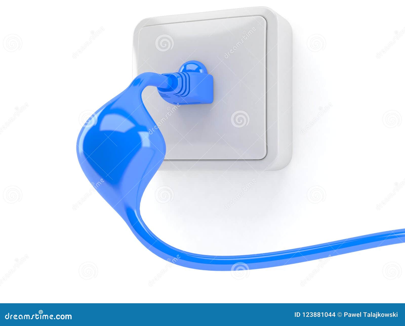 Network socket stock illustration. Illustration of blue - 123881044