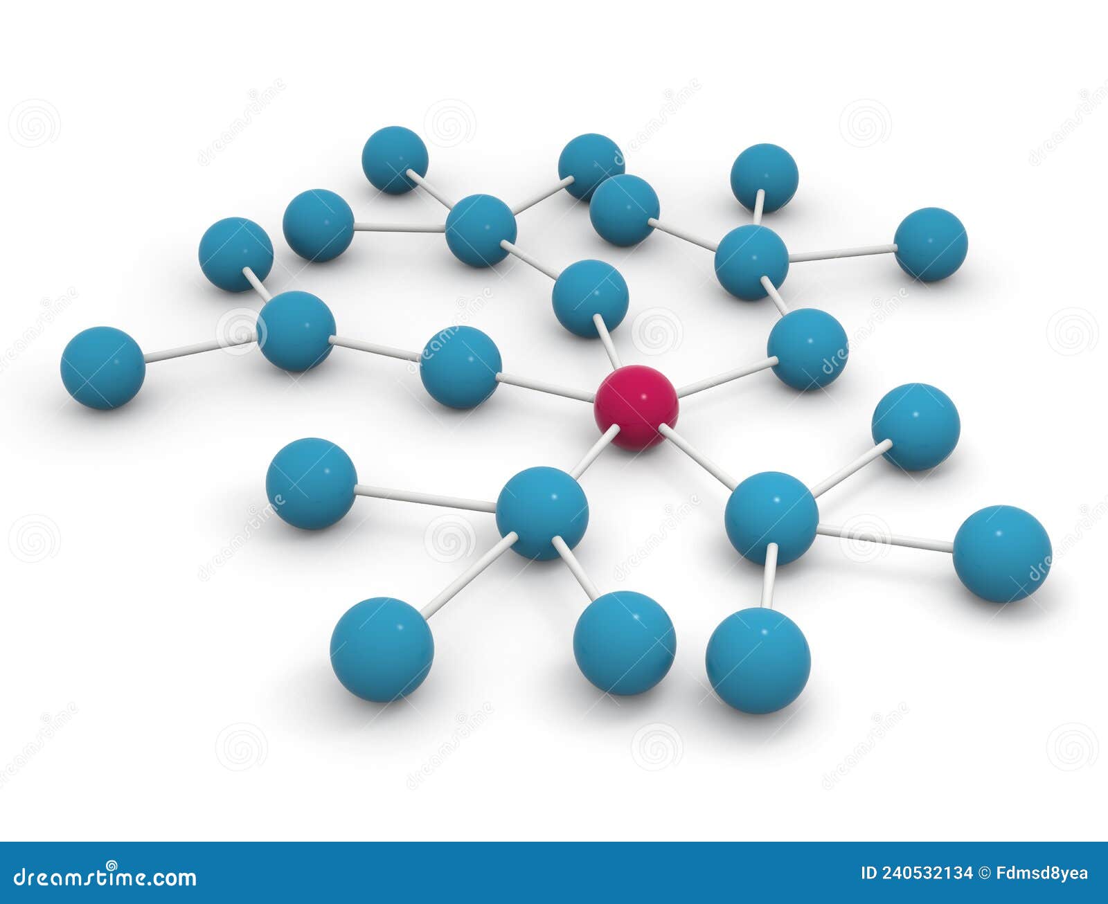 Network structure balls stock illustration. Illustration of abstract ...