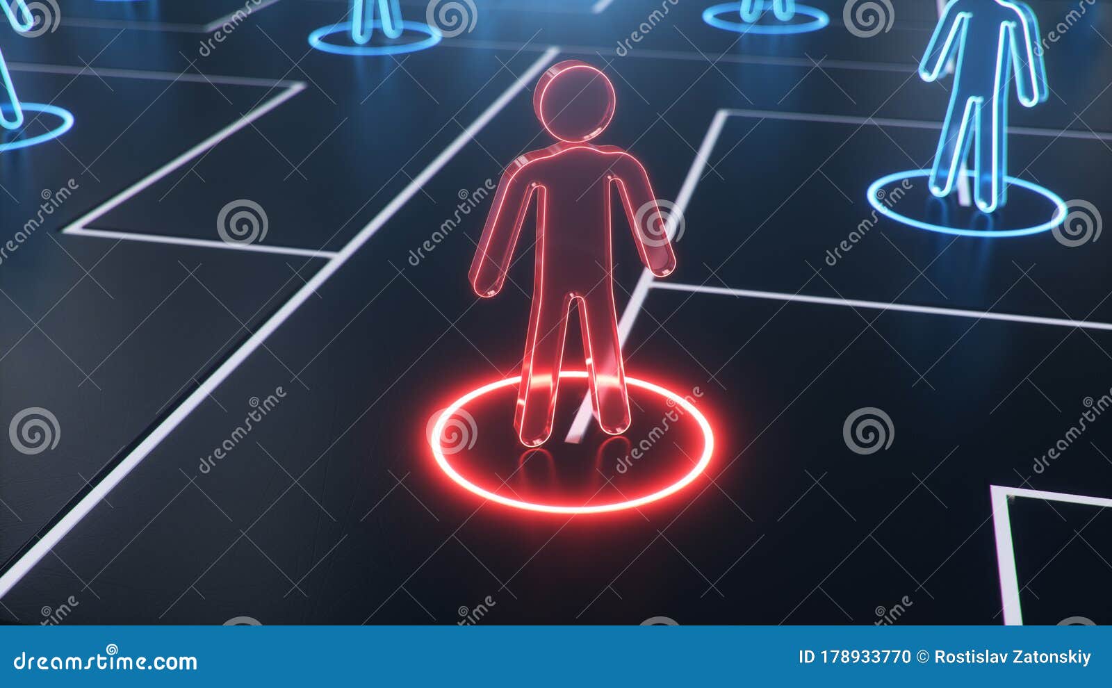 Network Structure between People, Data Exchange. the Concept of ...