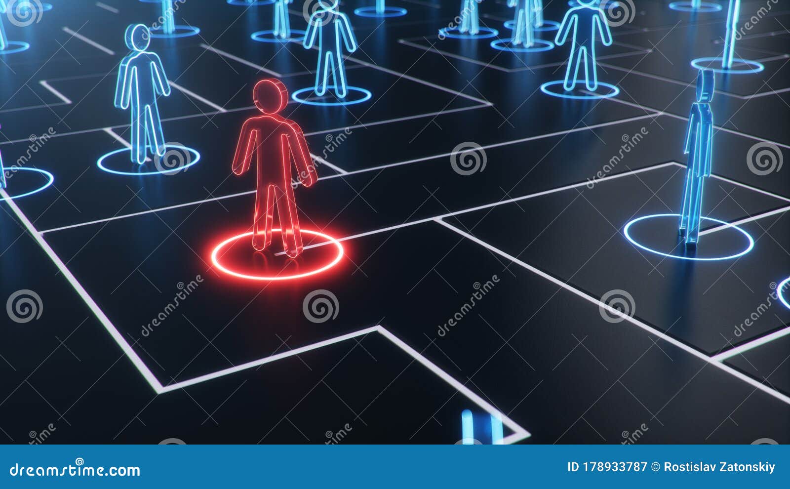 Network Structure between People, Data Exchange. the Concept of ...