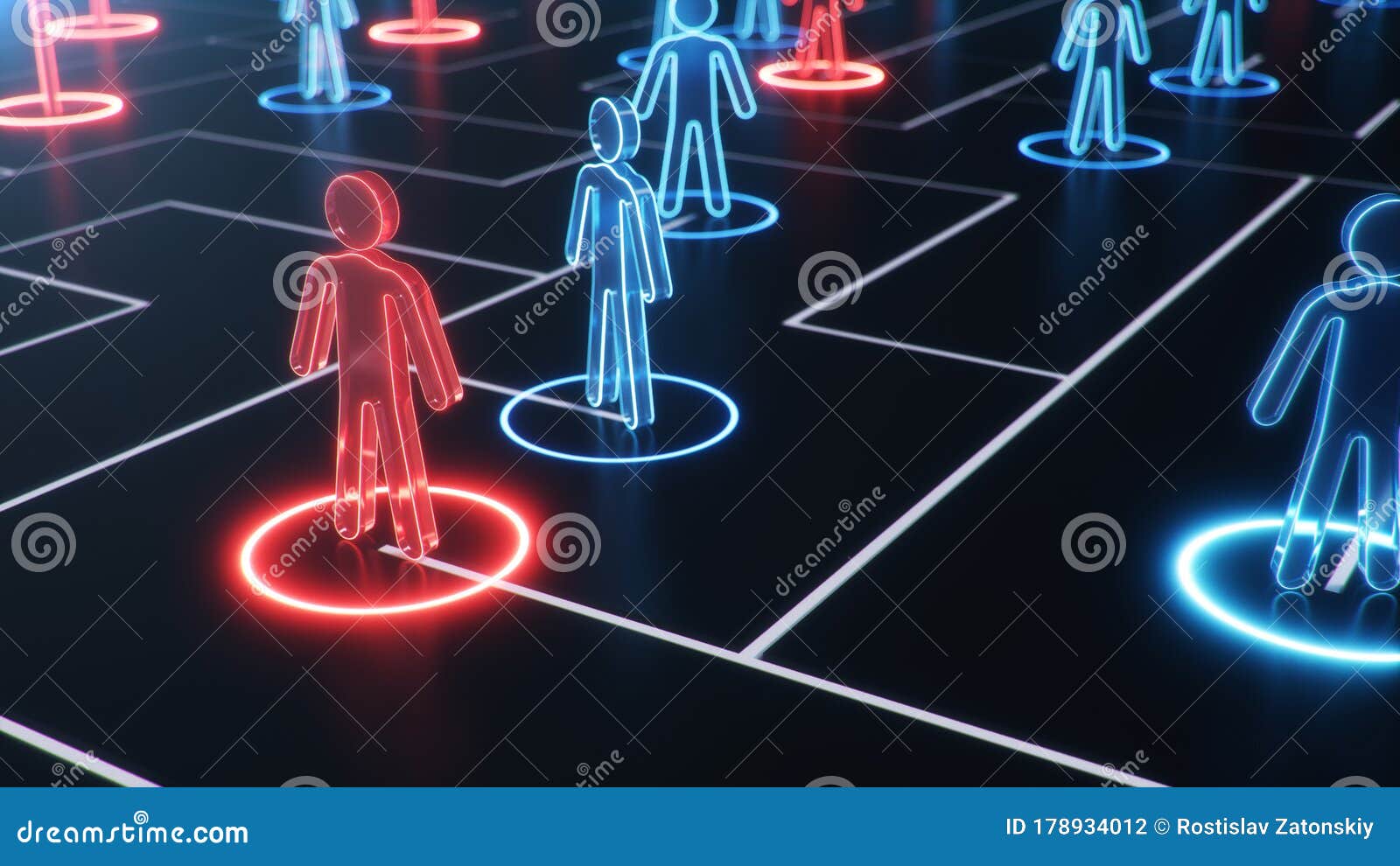 Network Structure between People, Data Exchange. the Concept of ...