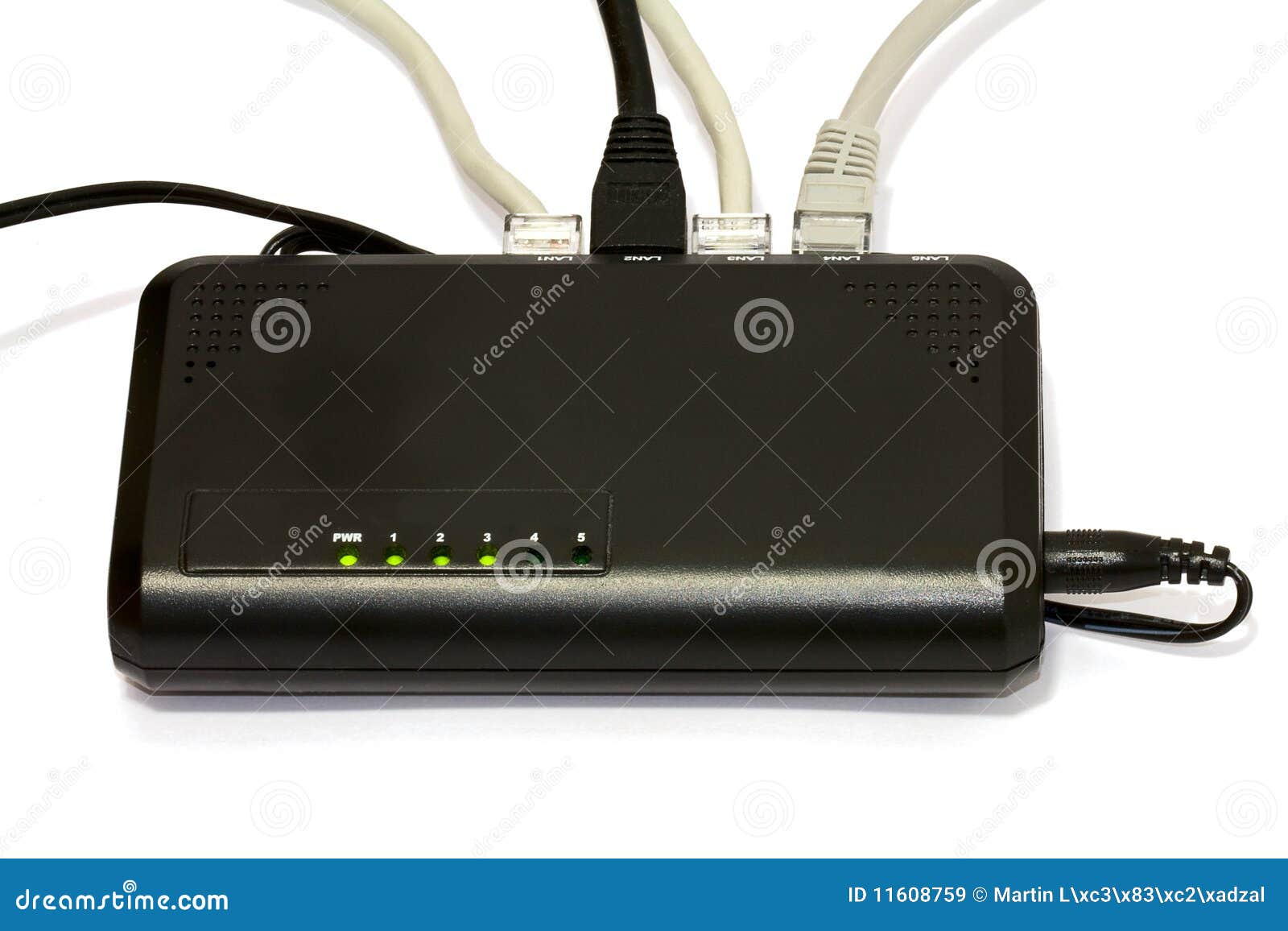 Network switch stock image. Image of isolated, electronic - 11608759