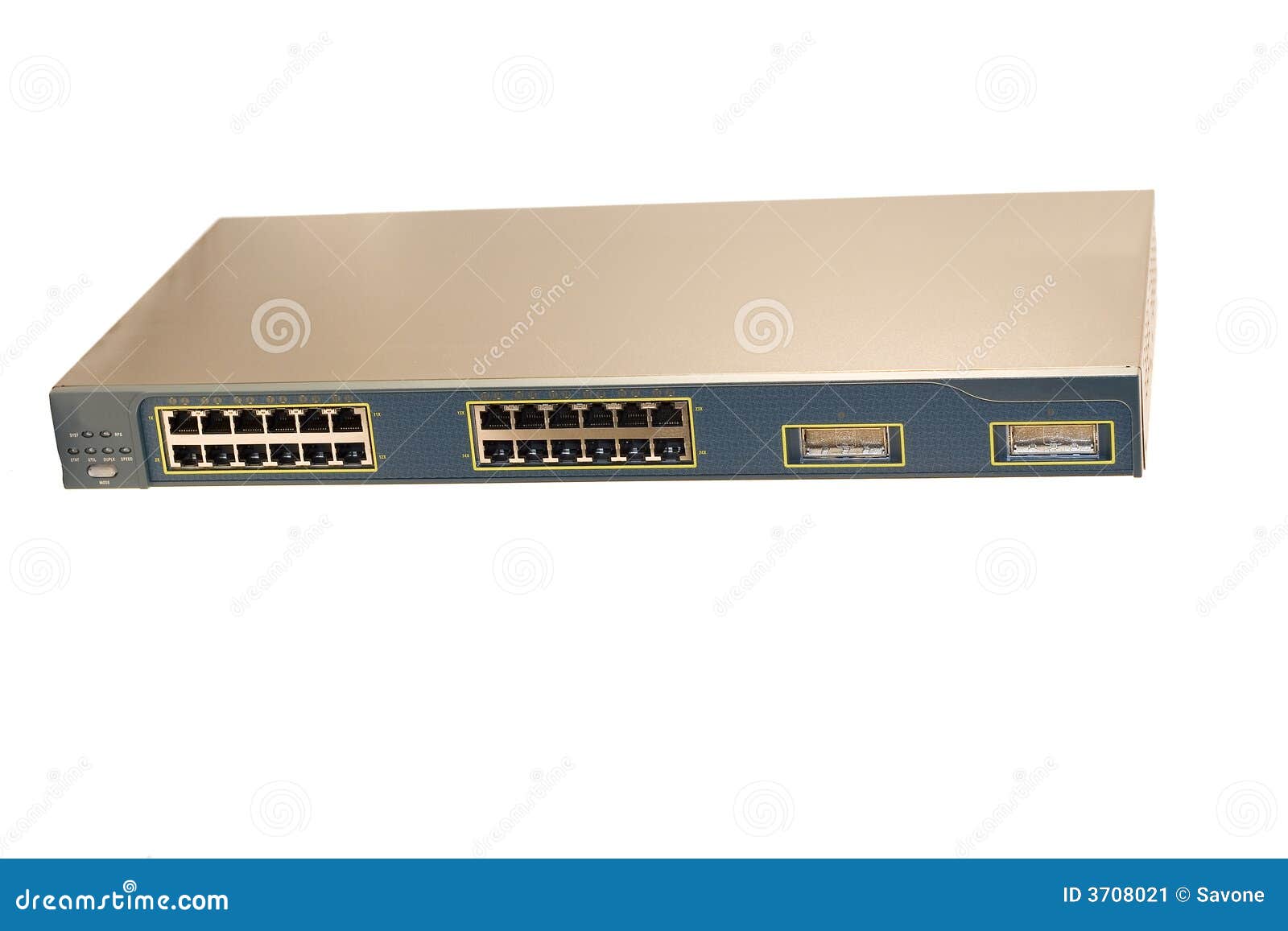 Network Switch Stock Image - Image: 3708021