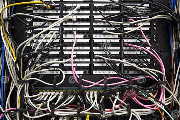 Network switch stock image. Image of computers, data - 42837853