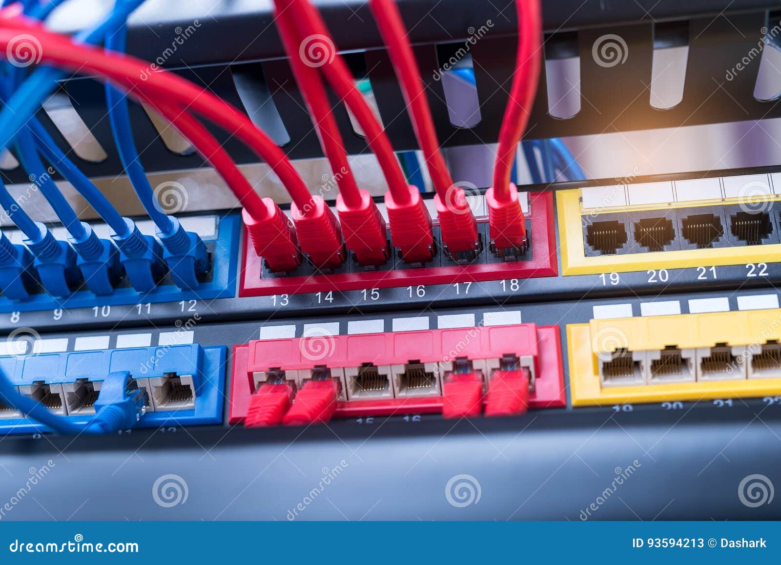 Network Switch and Ethernet Cables Stock Image - Image of concept ... Network Switch and Ethernet Cables Stock Image - Image of concept ...