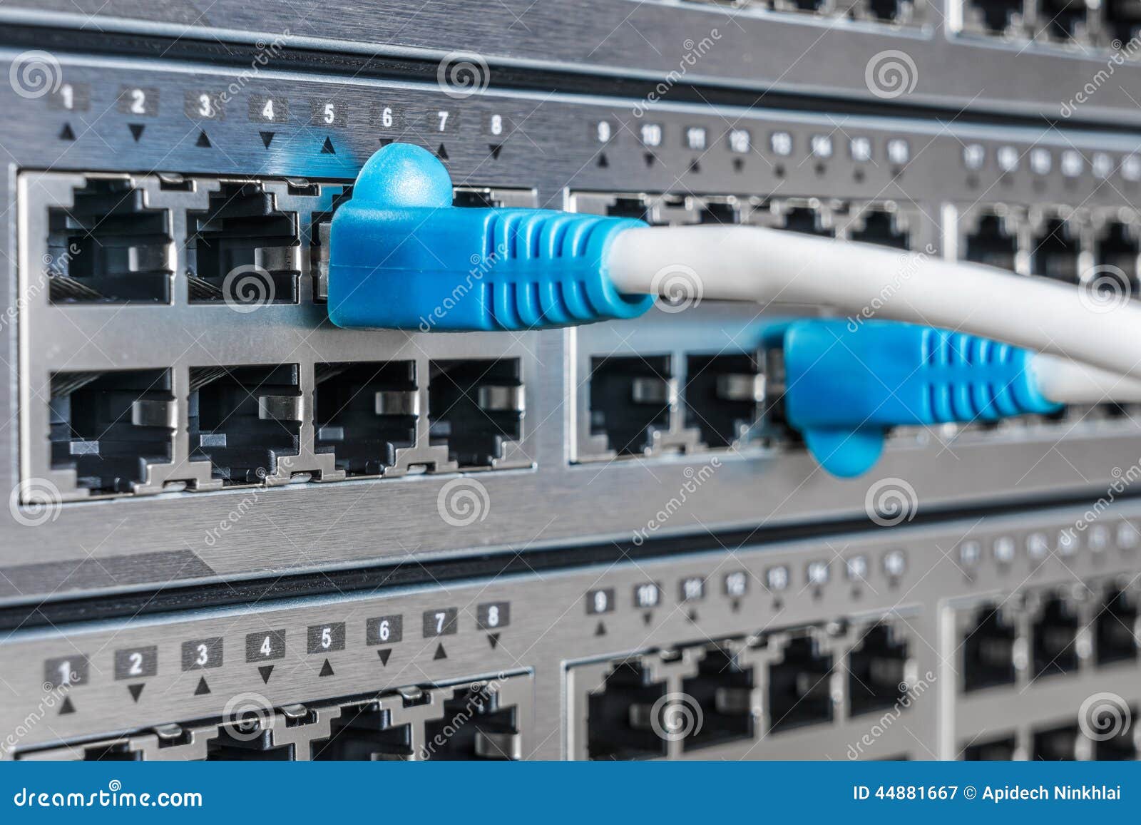 Network Switch stock image. Image of communication, industry - 44881667