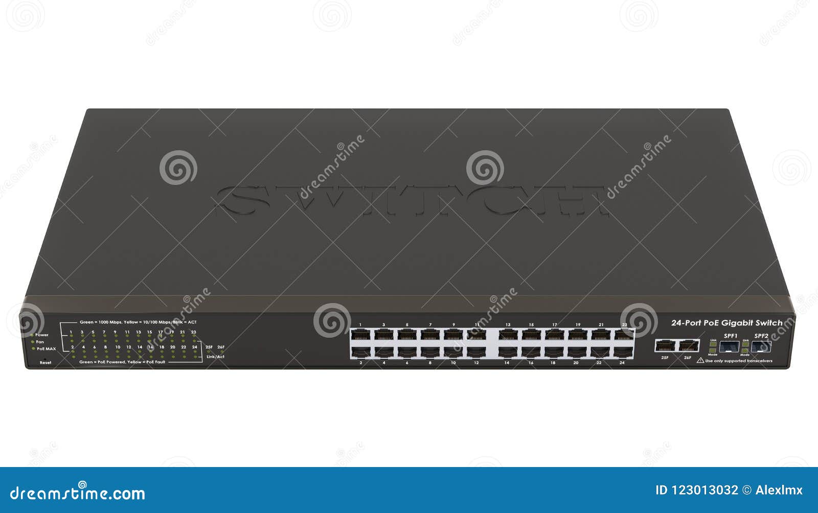 Network Switch Flat Layout Cartoon Vector | CartoonDealer.com #70879941