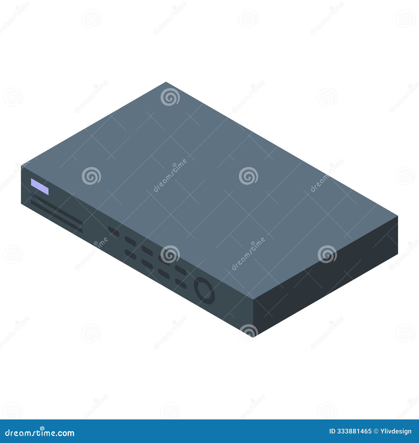 Network Switch Providing Stable Connection in Isometric View Stock ...