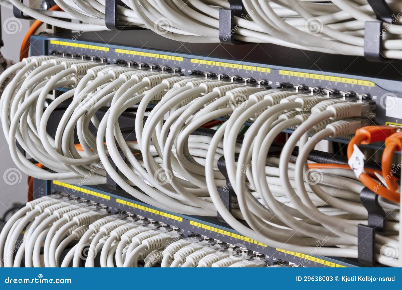 Network Switches stock image. Image of computer, focus - 29638003