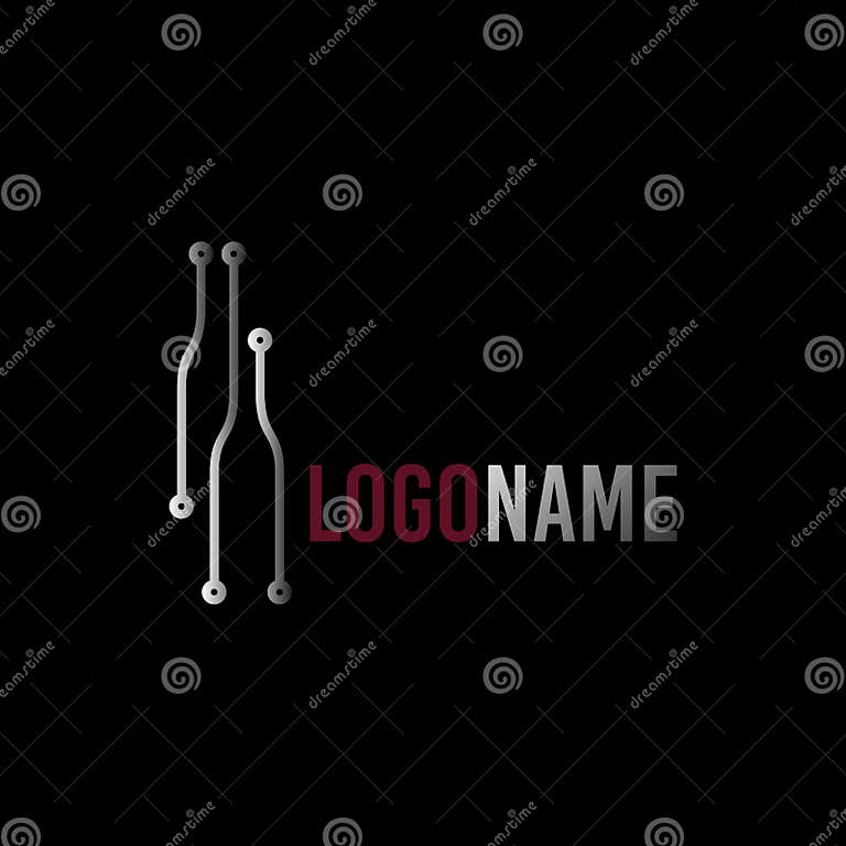 Network tech logo stock vector. Illustration of companies - 224482333