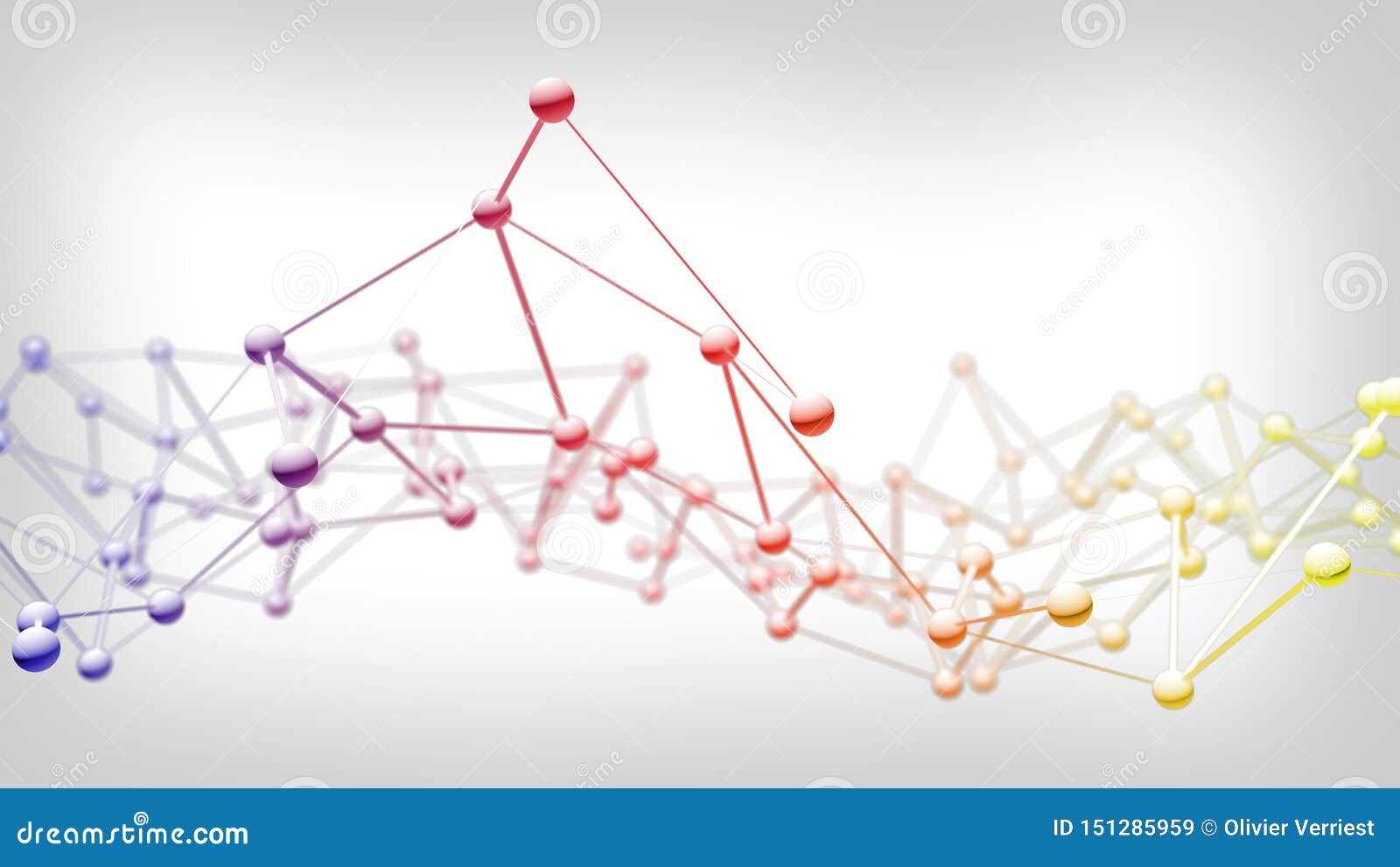 Network Technology Abstract Background Connection Stock Illustration ...