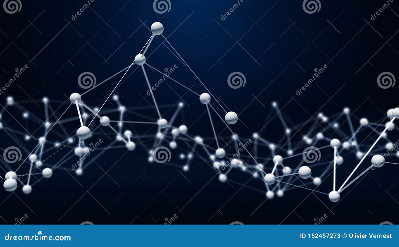Network Technology Abstract Background Connection Stock Illustration ...