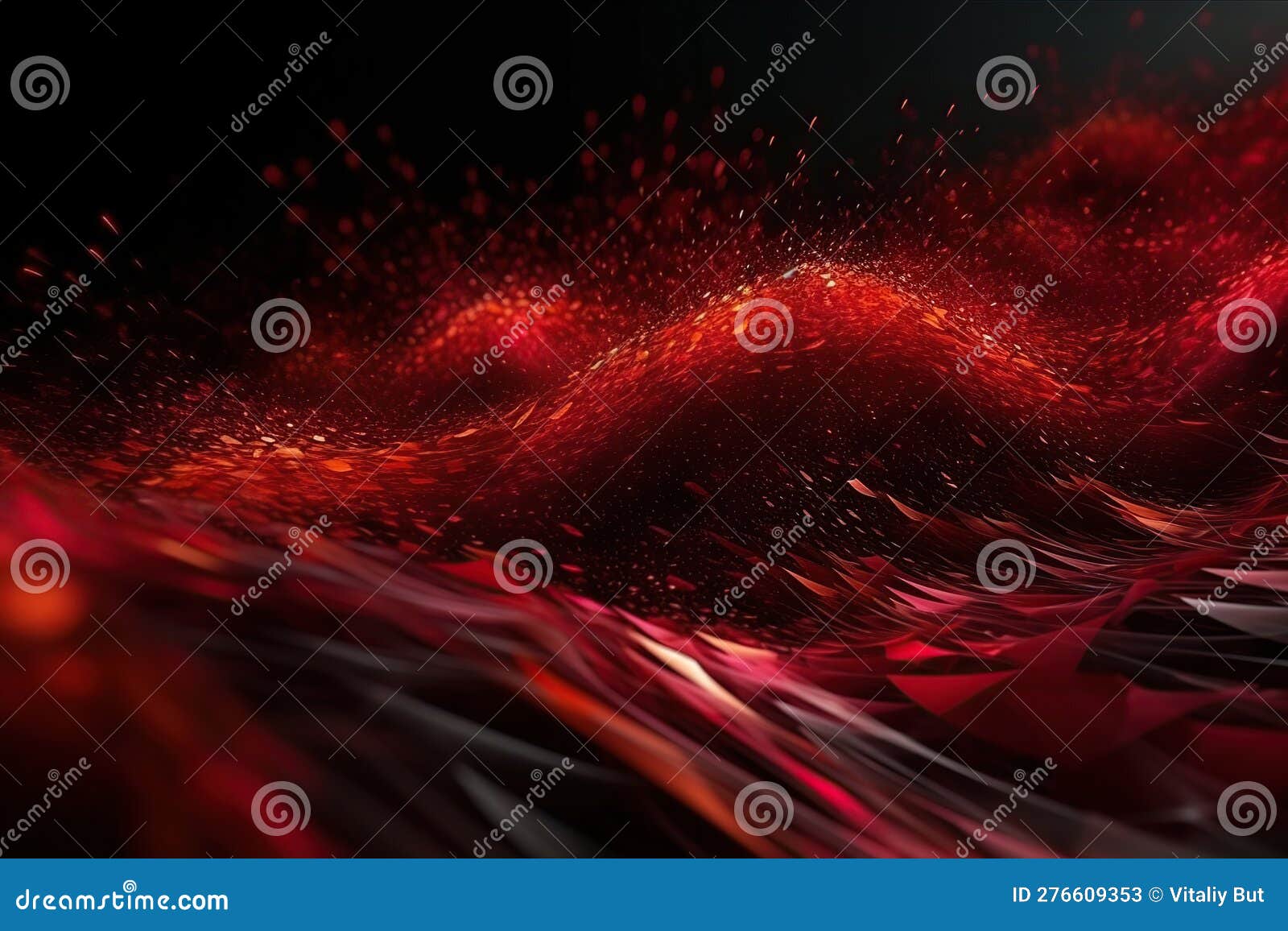 Network Technology Background Futuristic Tech Red Energy Background ...