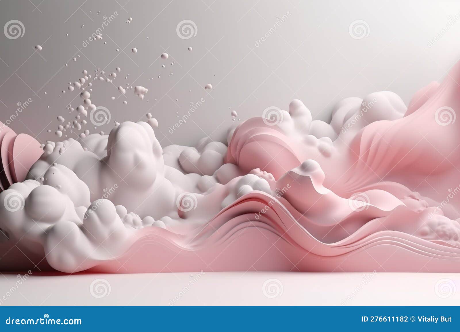Network Technology Background Futuristic Tech Pink and White Wave ...