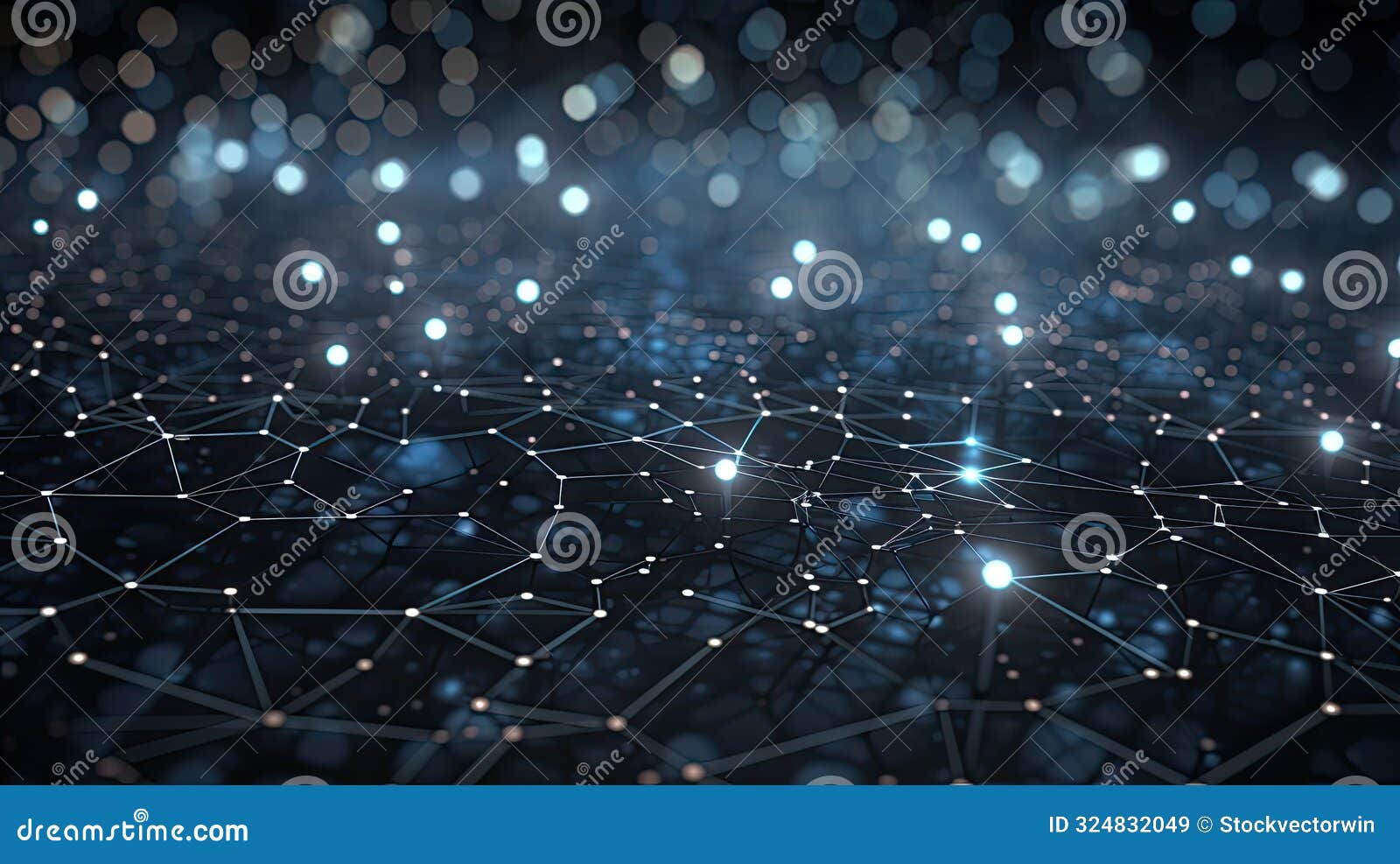 Network Technology Background Gray Stock Illustration - Illustration of ...