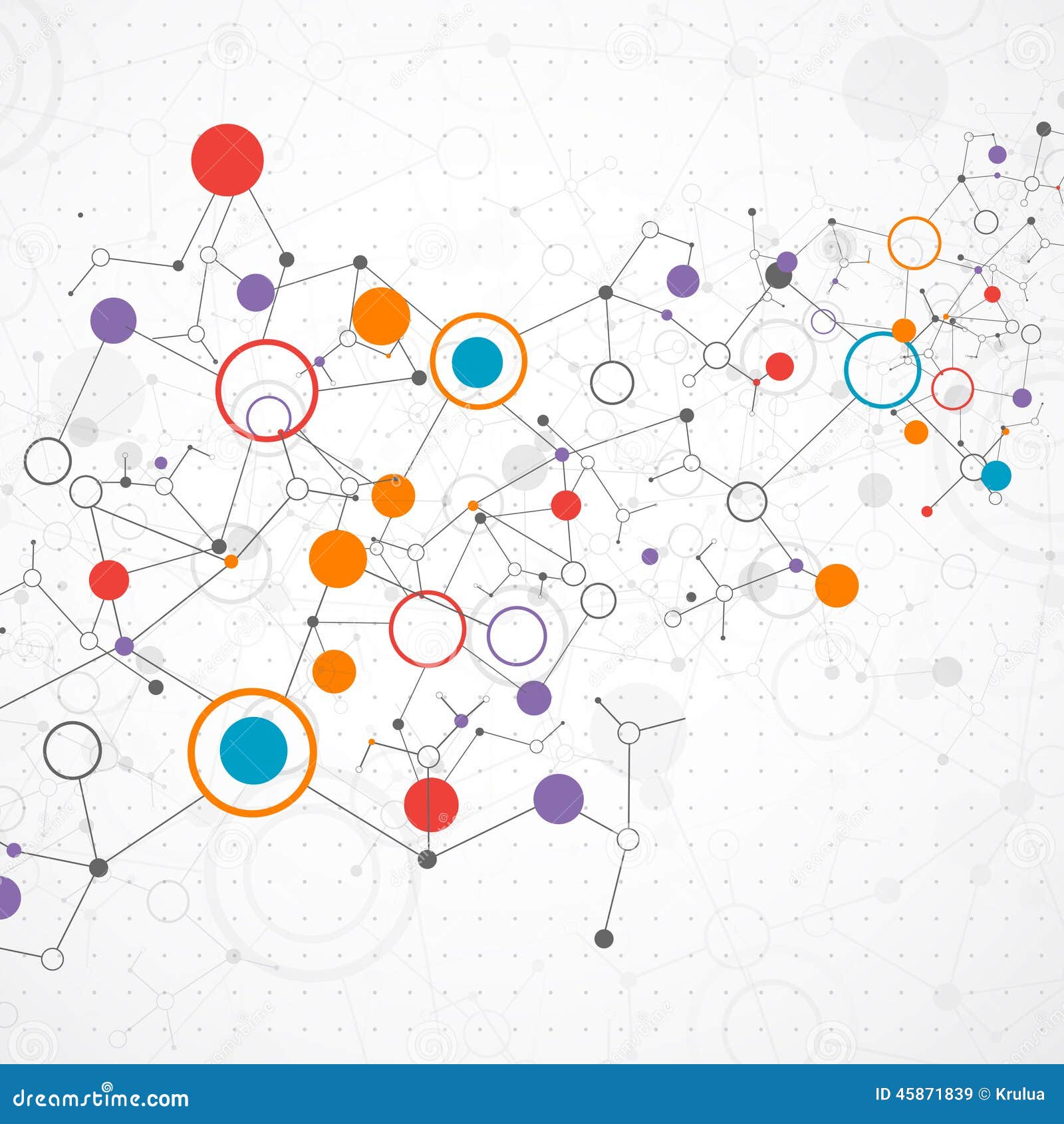 Network Technology Communication Background Stock Vector - Illustration ...