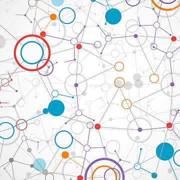 Network Technology/science Communication Background Stock Vector ...