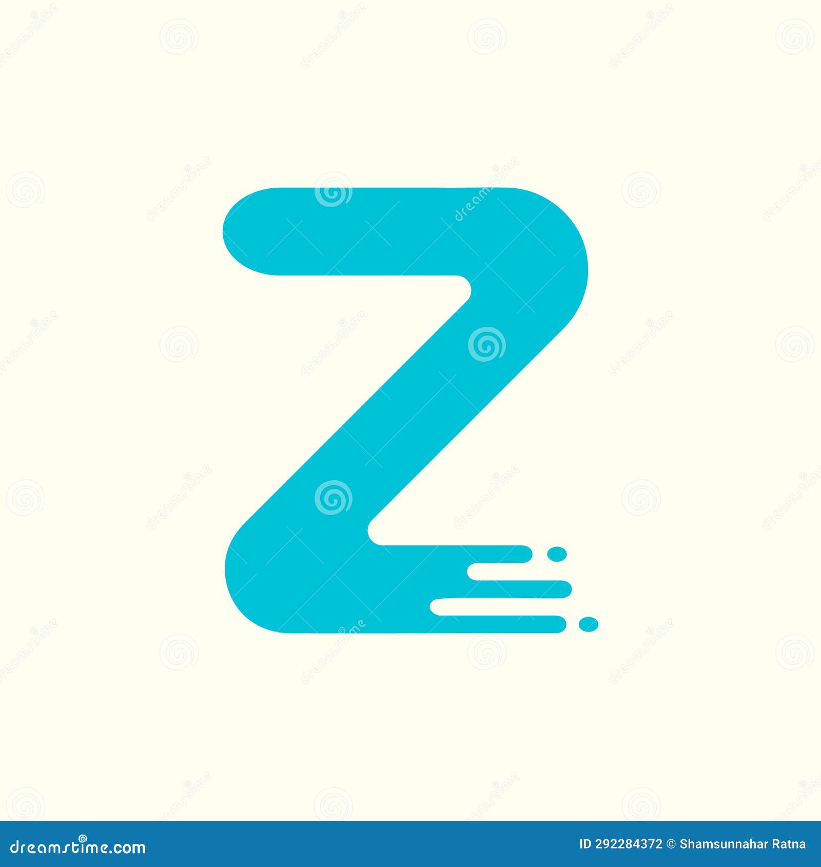 Network Technology and Science Logo Letter Z Stock Vector ...