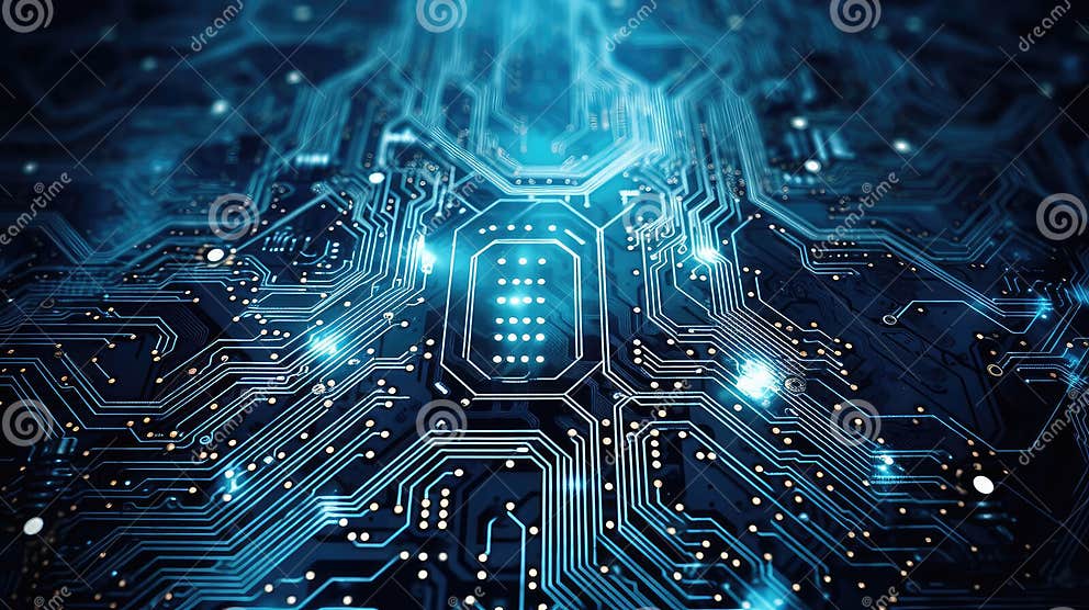 Network technology symbol stock illustration. Illustration of code ...