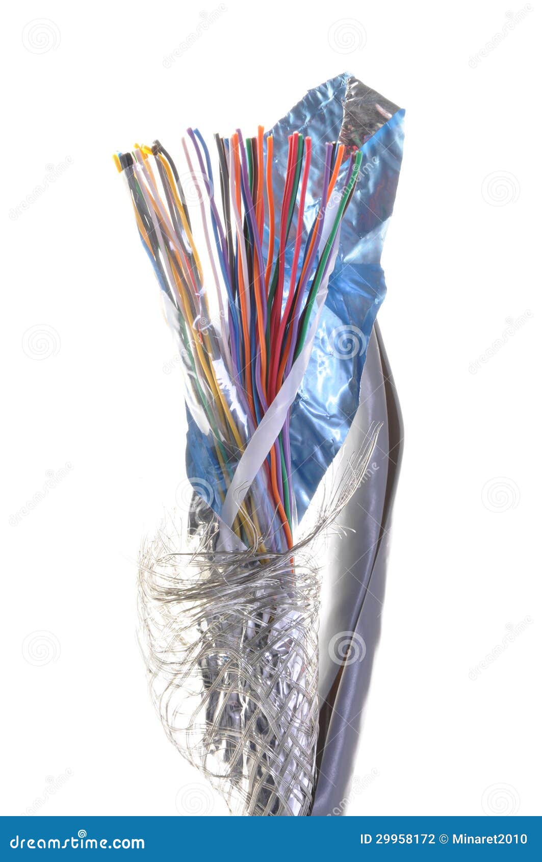 Telecommunication cable stock photo. Image of link, connection - 29958172