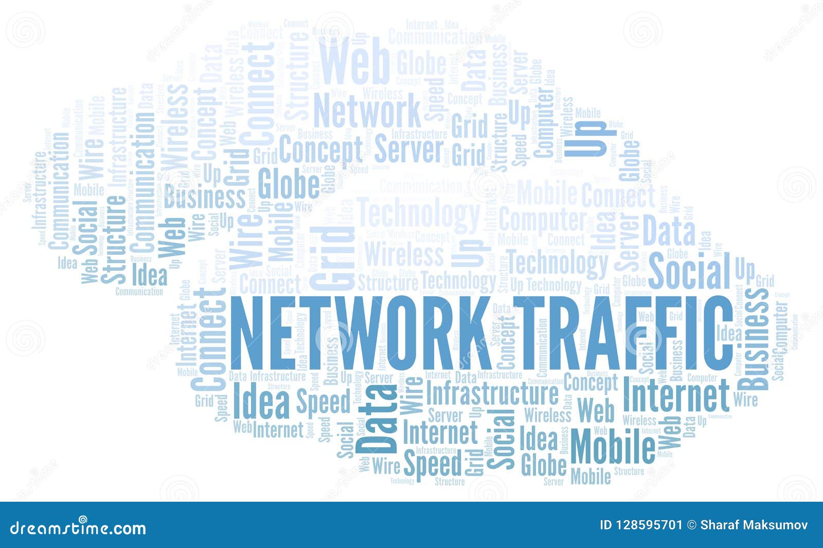 Traffic Word On Red Arrow Royalty-Free Stock Photo | CartoonDealer.com ...
