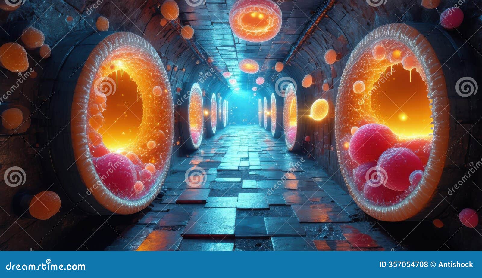 Cryogenic Chambers For Freezing Bodies. Scientists In Protective Suits ...