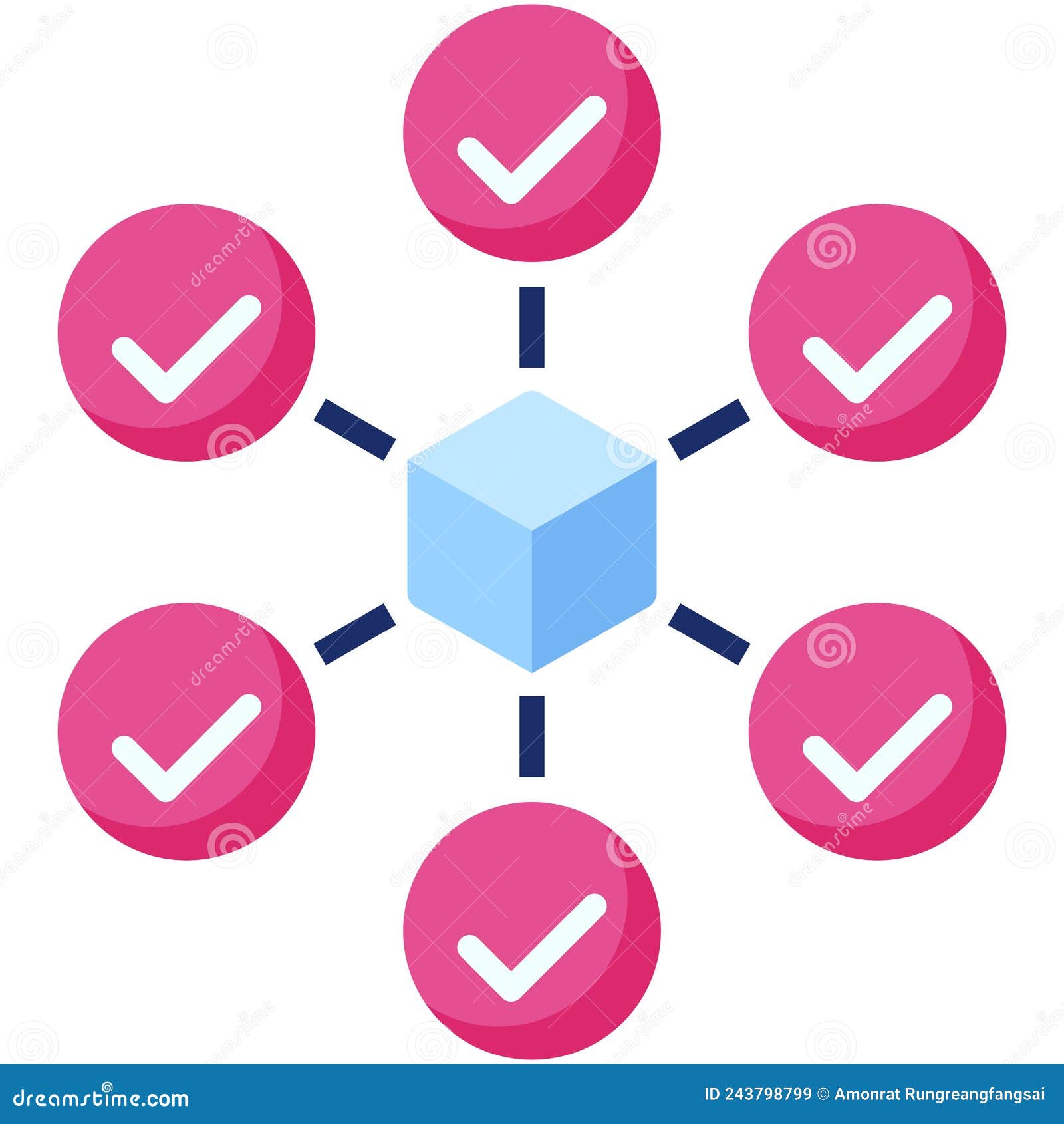 Network Validation Icon, Blockchain Related Vector Illustration Stock ... Network Validation Icon, Blockchain Related Vector Illustration Stock ...
