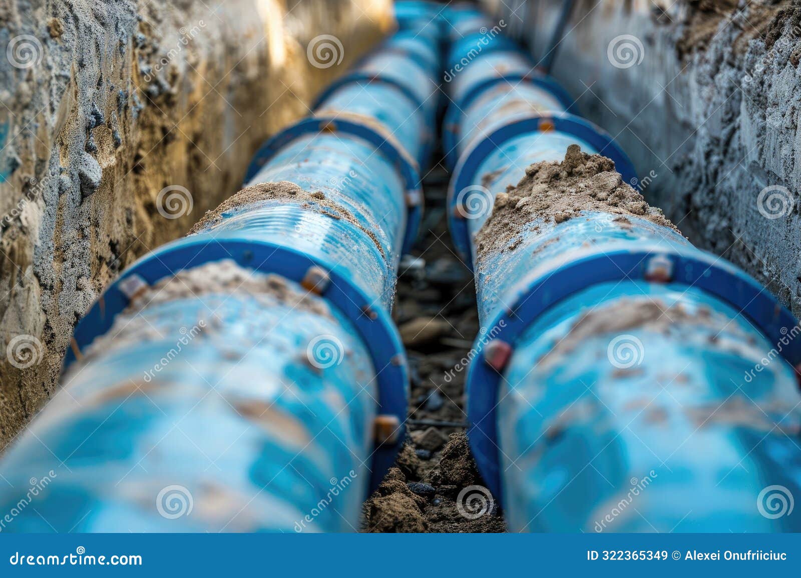 Underground, a Network of Interconnected Tubes Forms a Series of ...