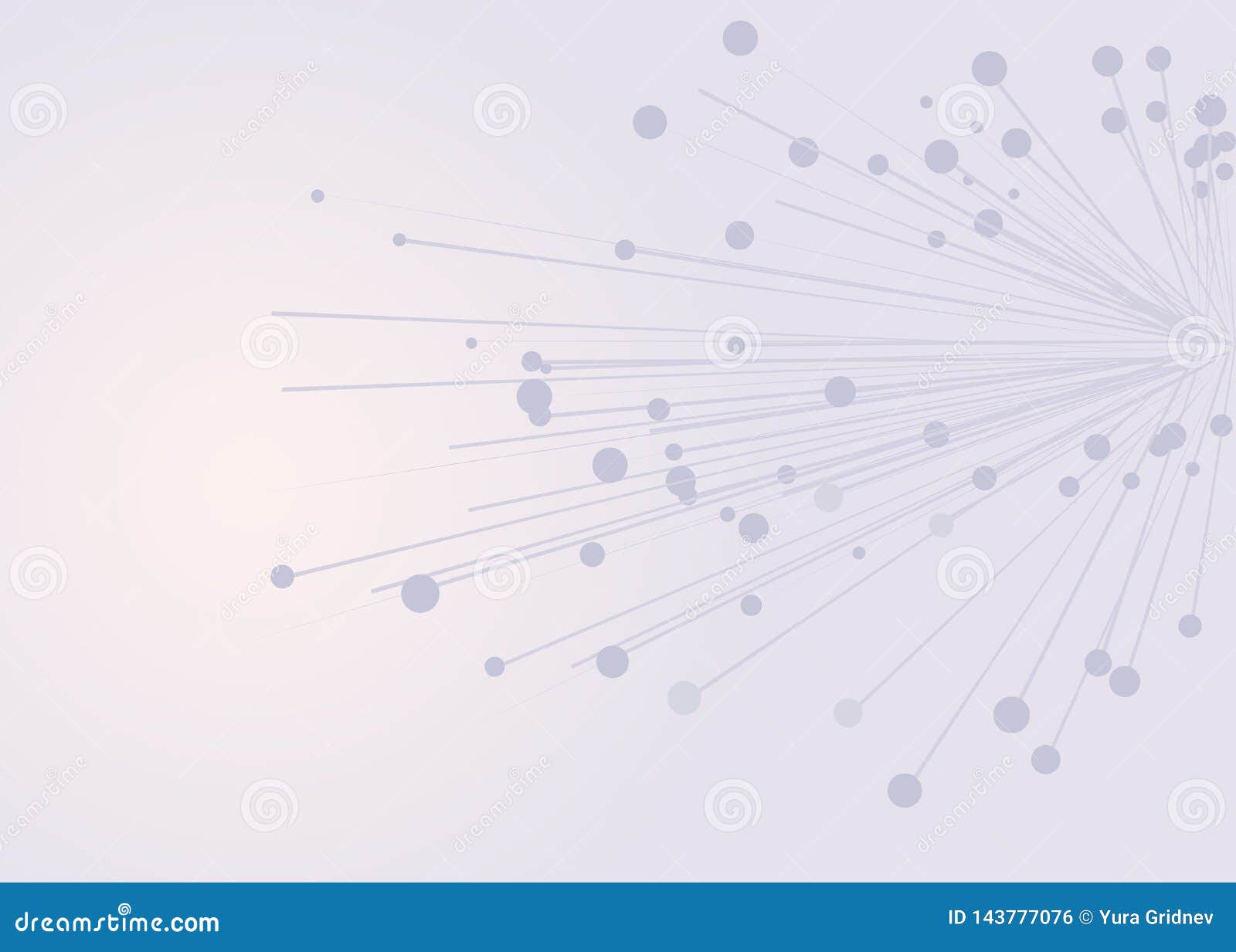 Network Vector Illustration. Connected Lines and Dots Stock Vector ...