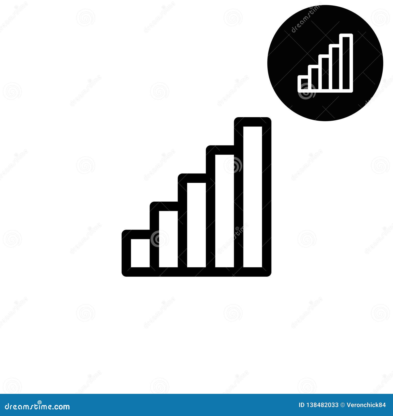 Network - White Vector Icon Stock Vector - Illustration of signal, spot ...