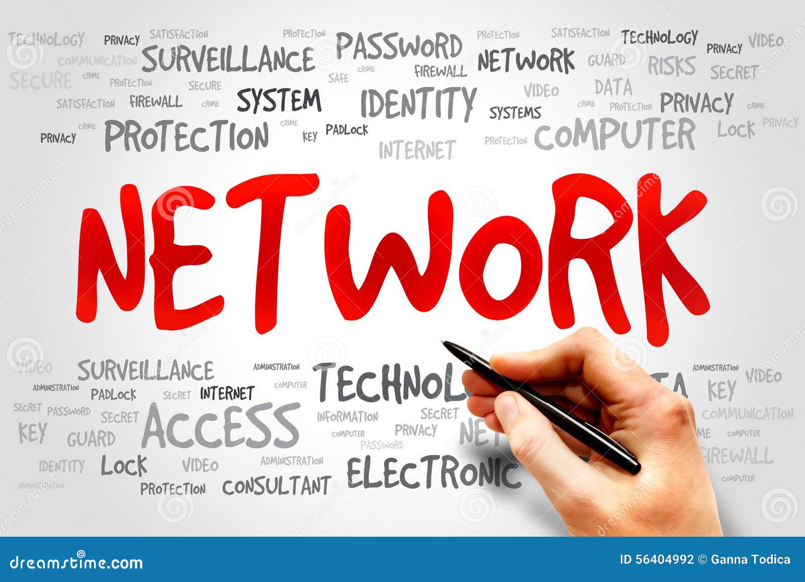 Network stock photo. Image of phishing, conceptual, access - 56404992