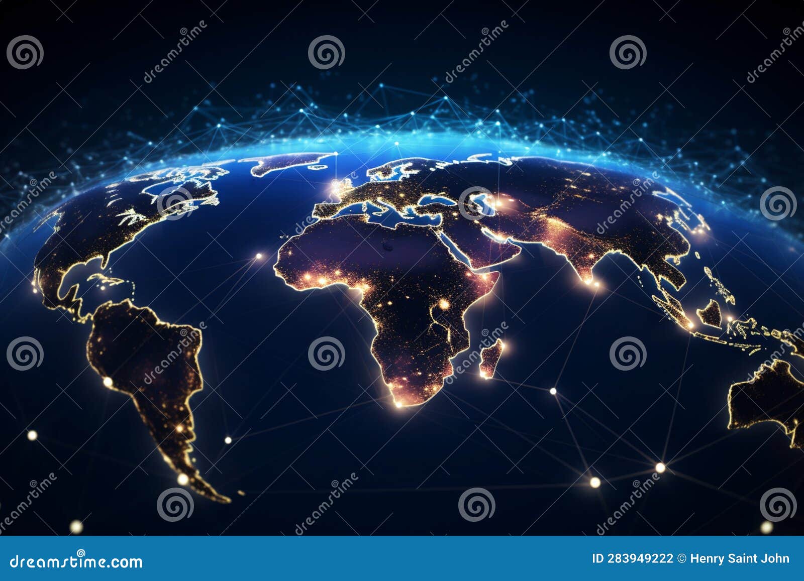 Networked Spheres: an Abstract Representation of Global Connectivity ...