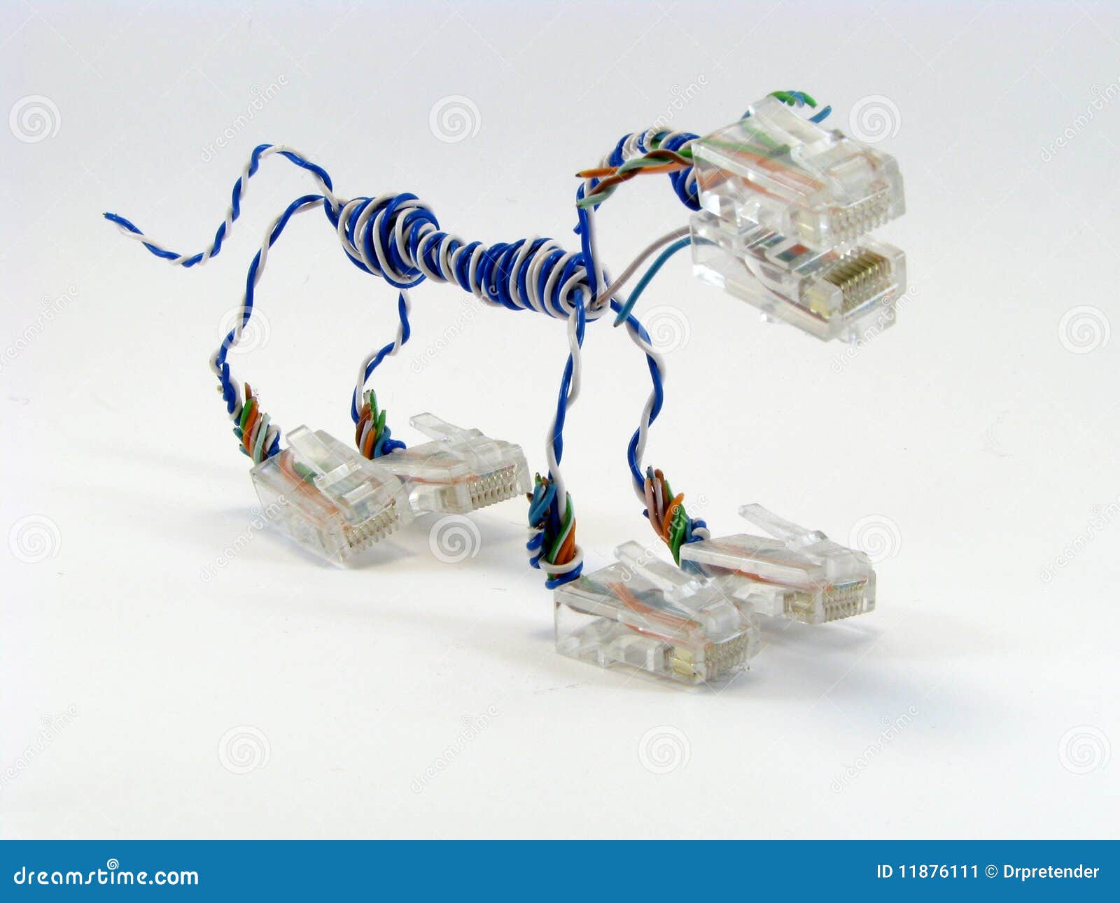 Networker primitive stock image. Image of wire, rj45 - 11876111